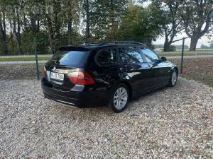 Black BMW 320 2007 in Cesis, with an engine capacity of 2.00 L and mileage of 0 thousand km for 4500 €, photo 7 on AUTOMOTO.COM.LV