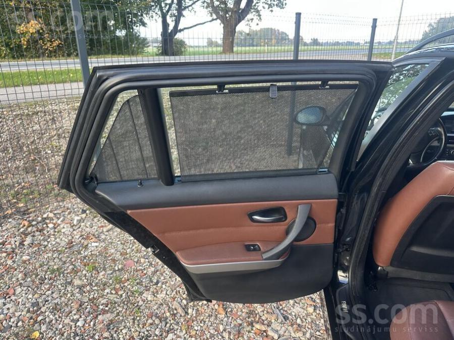 Black BMW 320 2007 in Cesis, with an engine capacity of 2.00 L and mileage of 0 thousand km for 4500 €, photo 17 on AUTOMOTO.COM.LV