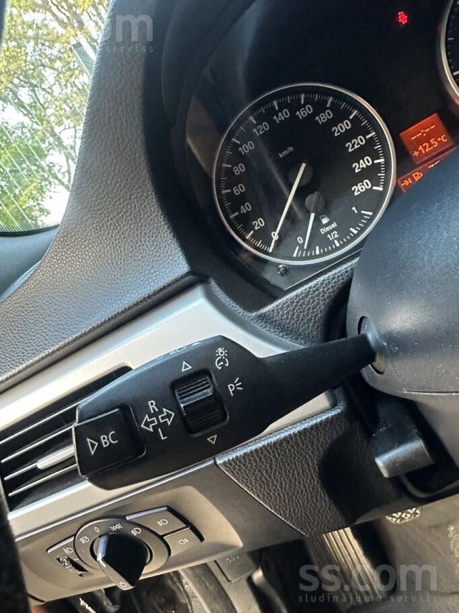 Black BMW 320 2007 in Cesis, with an engine capacity of 2.00 L and mileage of 0 thousand km for 4500 €, photo 23 on AUTOMOTO.COM.LV