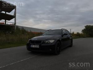 BMW 320 2007 in Jelgava on AUTOMOTO.COM.LV Black BMW 320 2007 in Jelgava, with an engine capacity of 2.00 L and mileage of 255 thousand km for 4000 €, photo 1 on AUTOMOTO.COM.LV