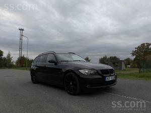 Black BMW 320 2007 in Jelgava, with an engine capacity of 2.00 L and mileage of 255 thousand km for 4000 €, photo 4 on AUTOMOTO.COM.LV