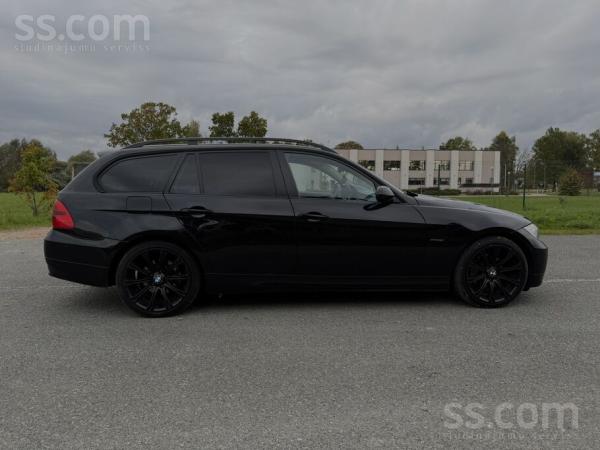 Black BMW 320 2007 in Jelgava, with an engine capacity of 2.00 L and mileage of 255 thousand km for 4000 €, photo 5 on AUTOMOTO.COM.LV