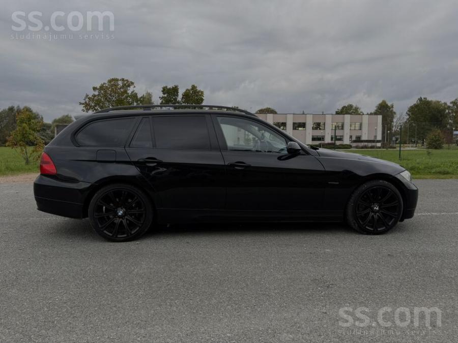 Black BMW 320 2007 in Jelgava, with an engine capacity of 2.00 L and mileage of 255 thousand km for 4000 €, photo 5 on AUTOMOTO.COM.LV