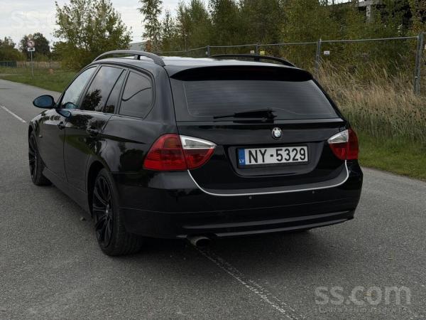 Black BMW 320 2007 in Jelgava, with an engine capacity of 2.00 L and mileage of 255 thousand km for 4000 €, photo 7 on AUTOMOTO.COM.LV
