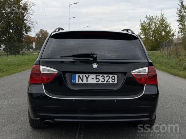 Black BMW 320 2007 in Jelgava, with an engine capacity of 2.00 L and mileage of 255 thousand km for 4000 €, photo 9 on AUTOMOTO.COM.LV