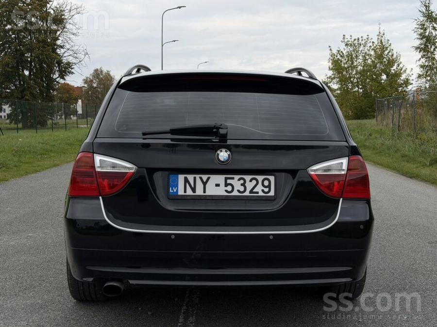 Black BMW 320 2007 in Jelgava, with an engine capacity of 2.00 L and mileage of 255 thousand km for 4000 €, photo 9 on AUTOMOTO.COM.LV