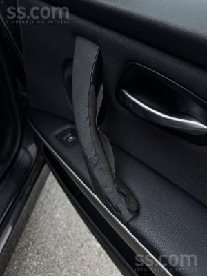 Black BMW 320 2007 in Jelgava, with an engine capacity of 2.00 L and mileage of 255 thousand km for 4000 €, photo 17 on AUTOMOTO.COM.LV