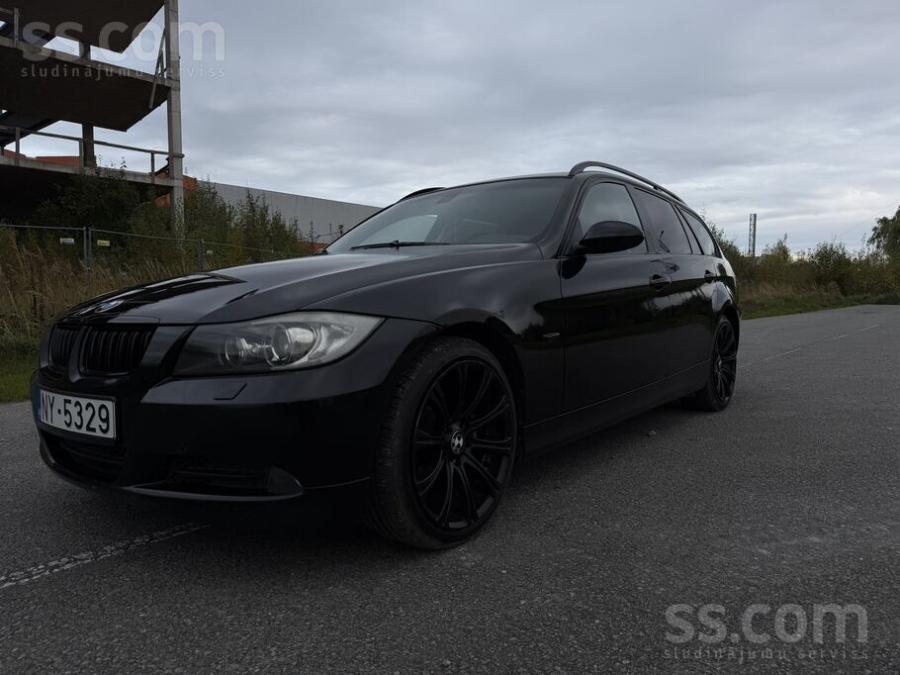 Black BMW 320 2007 in Jelgava, with an engine capacity of 2.00 L and mileage of 255 thousand km for 4000 €, photo 24 on AUTOMOTO.COM.LV
