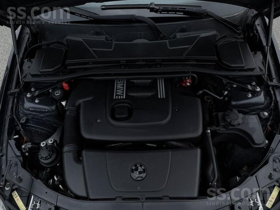 Black BMW 320 2007 in Jelgava, with an engine capacity of 2.00 L and mileage of 255 thousand km for 4000 €, photo 25 on AUTOMOTO.COM.LV