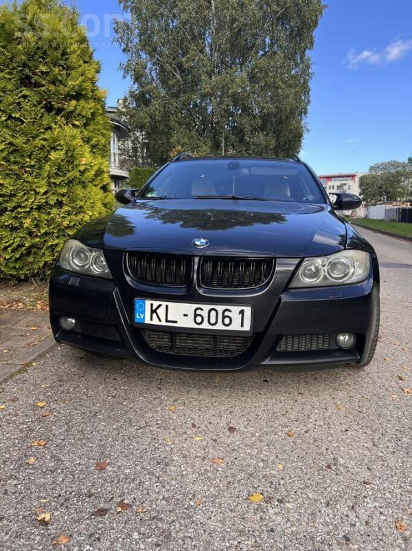 Melns BMW 320 2007 Rīga, ar dzinēja tilpumu 2.00 L un nobraukumu 355 tūkst. km par 5000 €, foto 1 vietnē AUTOMOTO.COM.LV