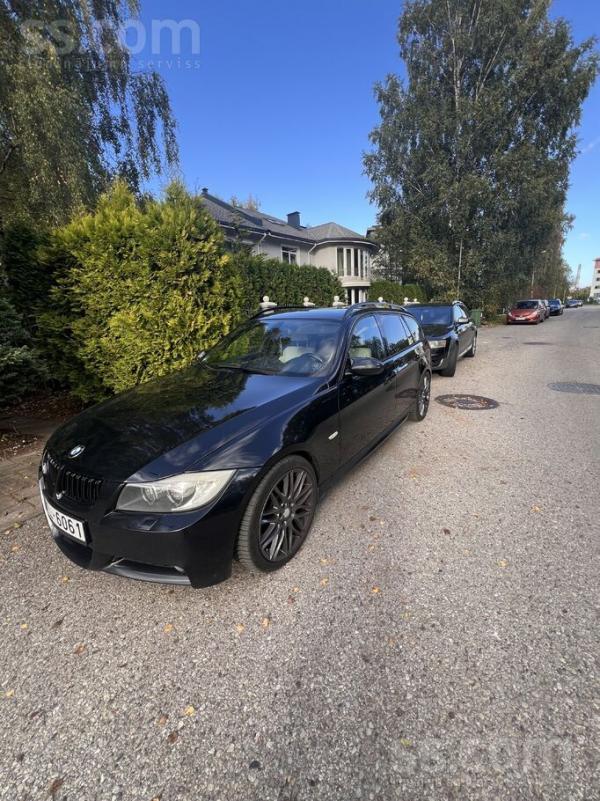 Melns BMW 320 2007 Rīga, ar dzinēja tilpumu 2.00 L un nobraukumu 355 tūkst. km par 5000 €, foto 3 vietnē AUTOMOTO.COM.LV