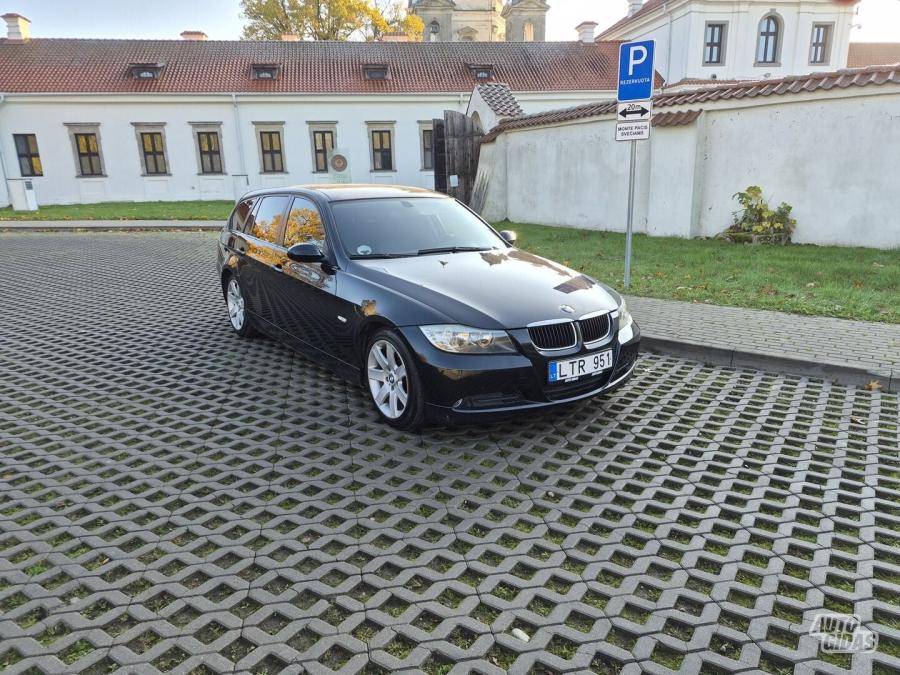 Черный БМВ 320 2007 в Каунас, объемом двигателя 2.00 л и пробегом 375 тыс. км за 2800 €, фото 1 на AUTOMOTO.COM.LV