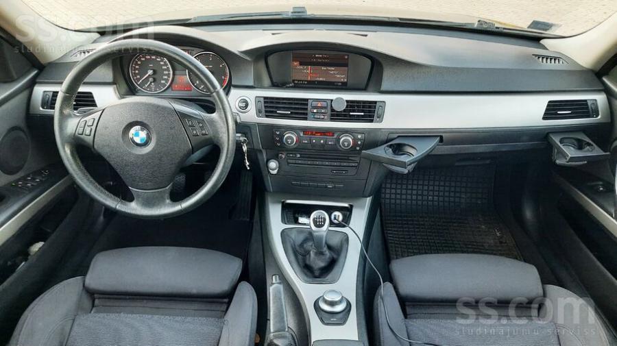 Melns BMW 320 2008 Aizkraukle, ar dzinēja tilpumu 2.00 L un nobraukumu 320 tūkst. km par 3450 €, foto 3 vietnē AUTOMOTO.COM.LV