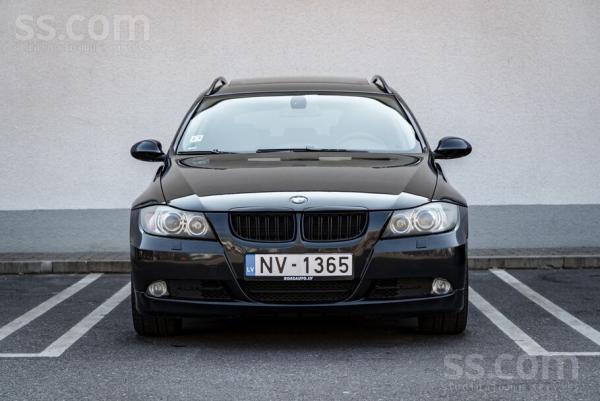 Black BMW 320 2008 in Riga, with an engine capacity of 2.00 L and mileage of 0 thousand km for 4000 €, photo 2 on AUTOMOTO.COM.LV
