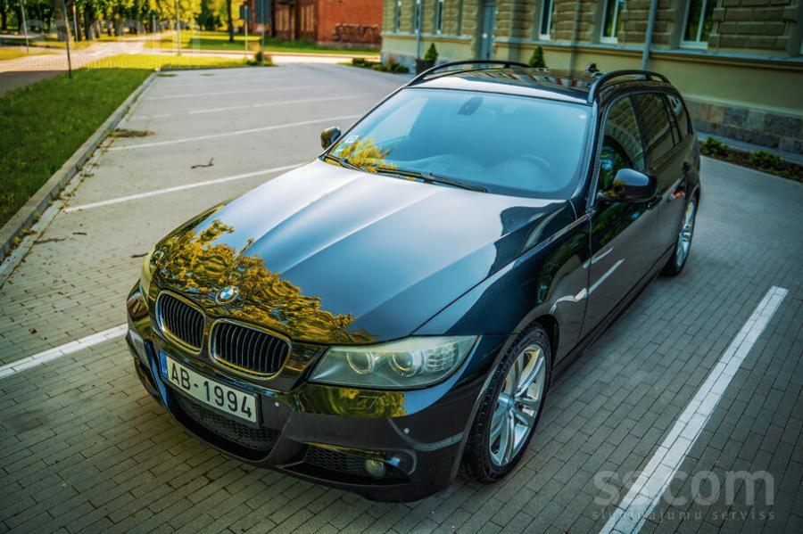 Melns BMW 320 2008 Liepāja, ar dzinēja tilpumu 2.00 L un nobraukumu 307 tūkst. km par 6444 €, foto 1 vietnē AUTOMOTO.COM.LV