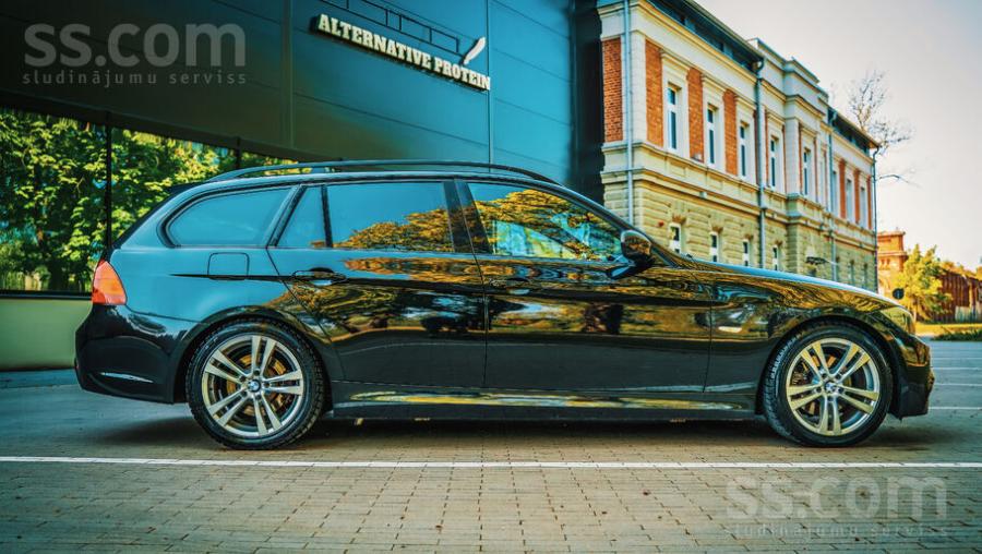 Melns BMW 320 2008 Liepāja, ar dzinēja tilpumu 2.00 L un nobraukumu 307 tūkst. km par 6444 €, foto 5 vietnē AUTOMOTO.COM.LV