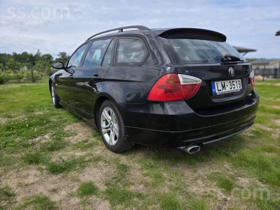 Черный БМВ 320 2008 в Рига, объемом двигателя 2.00 л и пробегом 282 тыс. км за 3200 €, фото 5 на AUTOMOTO.COM.LV