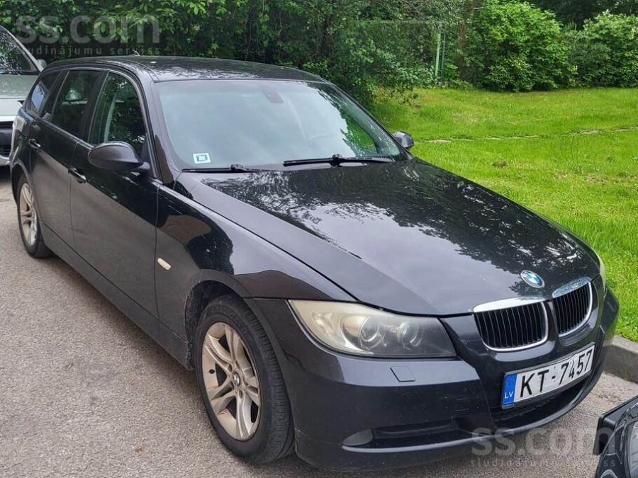 Melns BMW 320 2008 Rīga, ar dzinēja tilpumu 2.00 L un nobraukumu 485 tūkst. km par 2400 €, foto 2 vietnē AUTOMOTO.COM.LV