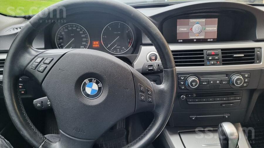 Melns BMW 320 2008 Rīga, ar dzinēja tilpumu 2.00 L un nobraukumu 485 tūkst. km par 2400 €, foto 7 vietnē AUTOMOTO.COM.LV
