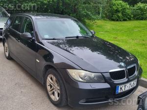 Black BMW 320 2008 in Riga, with an engine capacity of 2.00 L and mileage of 480 thousand km for 2800 €, photo 1 on AUTOMOTO.COM.LV