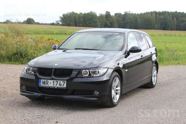 Melns BMW 320 2008 Bauska, ar dzinēja tilpumu 2.00 L un nobraukumu 287 tūkst. km par 3500 €, foto 2 vietnē AUTOMOTO.COM.LV