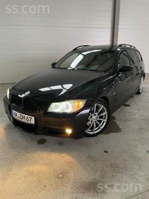 Melns BMW 320 2008 Balvi, ar dzinēja tilpumu 2.00 L un nobraukumu 254 tūkst. km par 4999 €, foto  vietnē AUTOMOTO.COM.LV