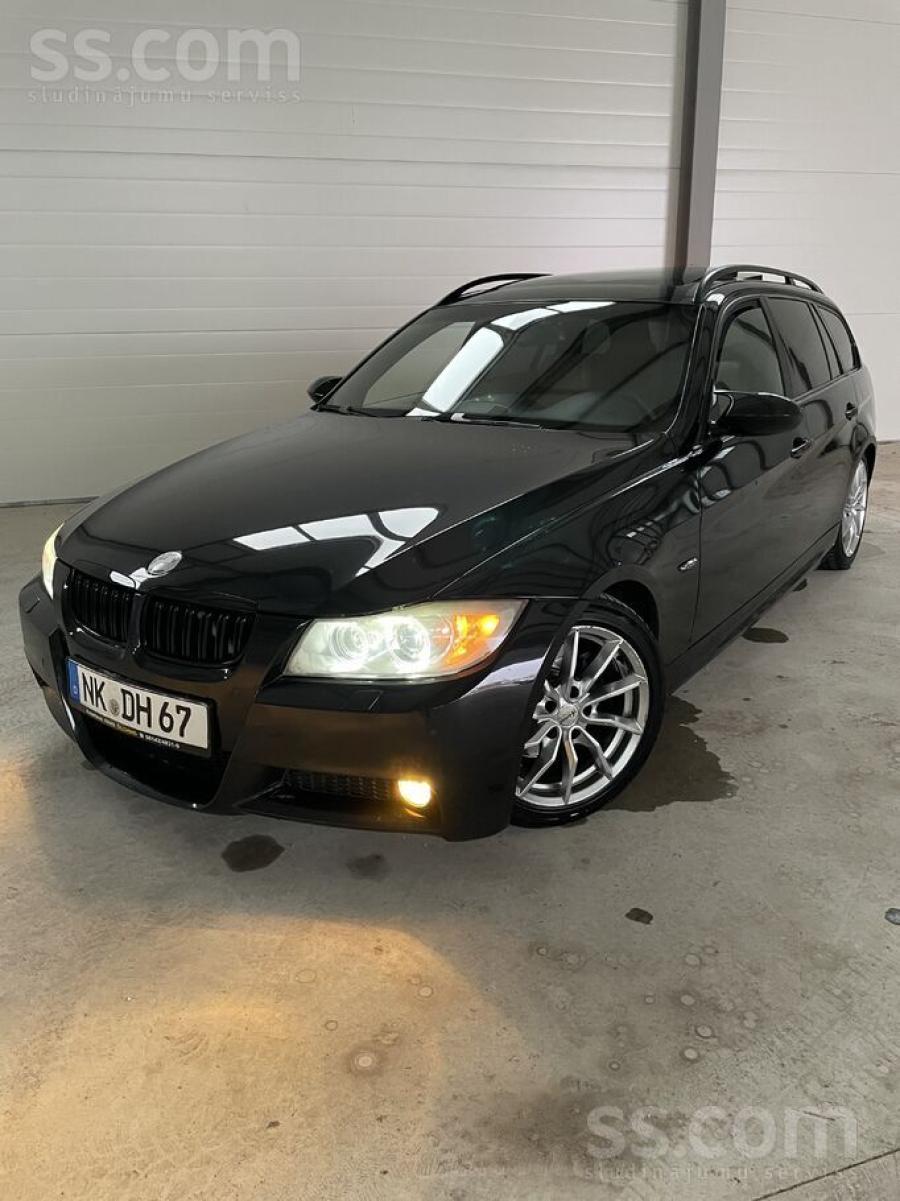 Melns BMW 320 2008 Balvi, ar dzinēja tilpumu 2.00 L un nobraukumu 254 tūkst. km par 4999 €, foto 1 vietnē AUTOMOTO.COM.LV