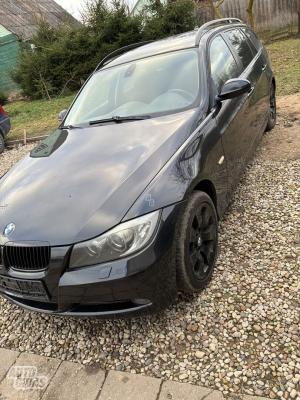 Black BMW 320 2008 in Vilkaviskis, with an engine capacity of 2.00 L and mileage of 398 thousand km for 2750 €, photo 6 on AUTOMOTO.COM.LV