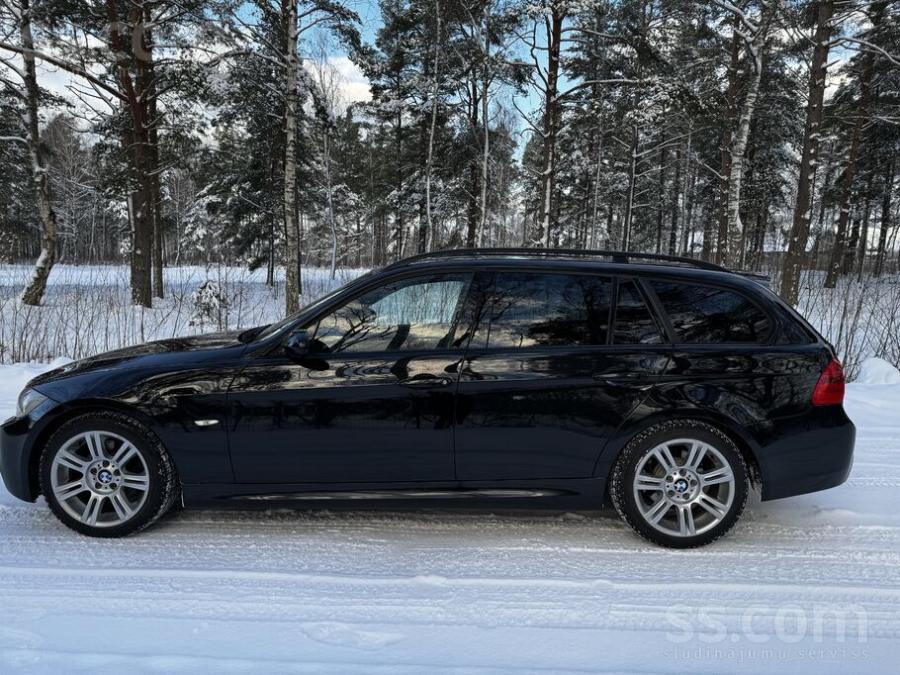 Melns BMW 320 2008 Liepāja, ar dzinēja tilpumu 2.00 L un nobraukumu 384 tūkst. km par 4395 €, foto 2 vietnē AUTOMOTO.COM.LV