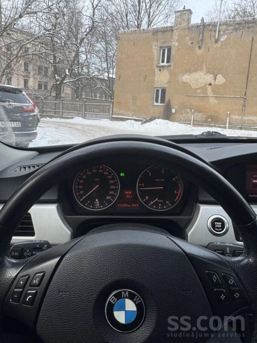 Melns BMW 320 2008 Rīga, ar dzinēja tilpumu 2.00 L un nobraukumu 312 tūkst. km par 3700 €, foto 11 vietnē AUTOMOTO.COM.LV