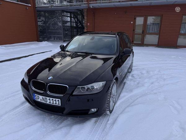 Black BMW 320 2008 in Marijampole, with an engine capacity of 2.00 L and mileage of 315 thousand km for 3950 €, photo 5 on AUTOMOTO.COM.LV