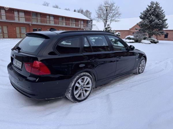 Black BMW 320 2008 in Marijampole, with an engine capacity of 2.00 L and mileage of 315 thousand km for 3950 €, photo 6 on AUTOMOTO.COM.LV
