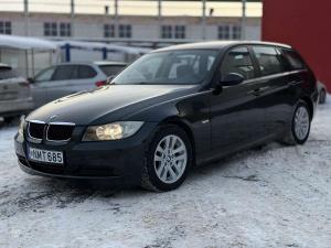 Melns BMW 320 2008 Viļņa, ar dzinēja tilpumu 2.00 L un nobraukumu 246 tūkst. km par 3400 €, foto  vietnē AUTOMOTO.COM.LV