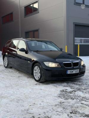 Black BMW 320 2008 in Vilnius, with an engine capacity of 2.00 L and mileage of 246 thousand km for 3400 €, photo 9 on AUTOMOTO.COM.LV