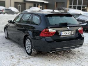 Black BMW 320 2008 in Vilnius, with an engine capacity of 2.00 L and mileage of 246 thousand km for 3400 €, photo 10 on AUTOMOTO.COM.LV