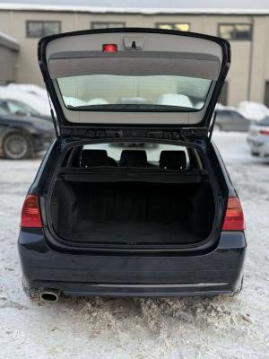 Black BMW 320 2008 in Vilnius, with an engine capacity of 2.00 L and mileage of 246 thousand km for 3400 €, photo 14 on AUTOMOTO.COM.LV