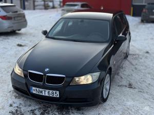 Black BMW 320 2008 in Vilnius, with an engine capacity of 2.00 L and mileage of 246 thousand km for 3400 €, photo 17 on AUTOMOTO.COM.LV