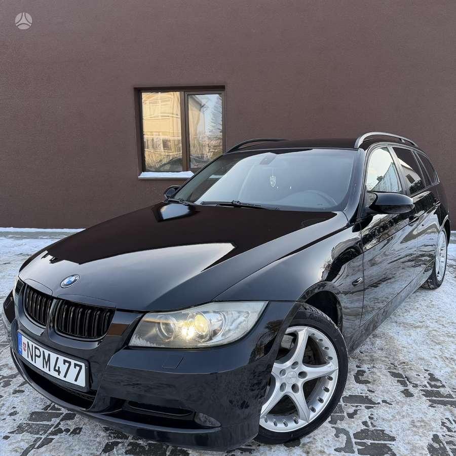 Black BMW 320 2008 in Kaisiadorys, with an engine capacity of 2.00 L and mileage of 360 thousand km for 2950 €, photo 4 on AUTOMOTO.COM.LV