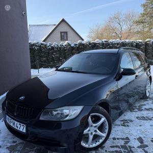 Black BMW 320 2008 in Kaisiadorys, with an engine capacity of 2.00 L and mileage of 360 thousand km for 2950 €, photo 14 on AUTOMOTO.COM.LV