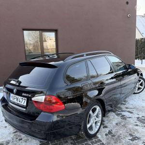 Black BMW 320 2008 in Kaisiadorys, with an engine capacity of 2.00 L and mileage of 360 thousand km for 2950 €, photo 18 on AUTOMOTO.COM.LV