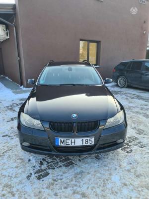 Black BMW 320 2008 in Kaisiadorys, with an engine capacity of 2.00 L and mileage of 350 thousand km for 2650 €, photo 2 on AUTOMOTO.COM.LV