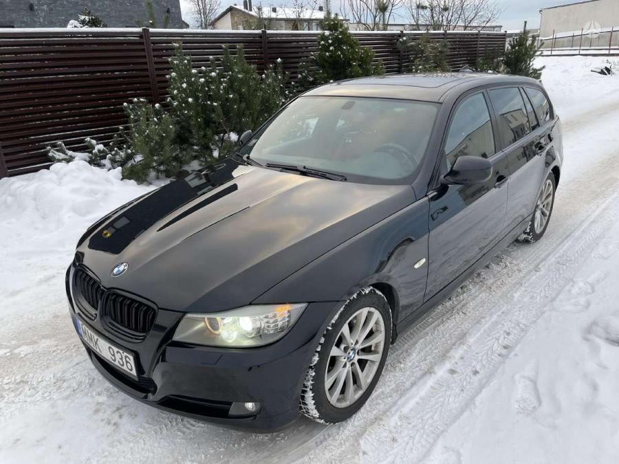 Melns BMW 320 2008 Kauņa, ar dzinēja tilpumu 2.00 L un nobraukumu 367 tūkst. km par 4950 €, foto 1 vietnē AUTOMOTO.COM.LV
