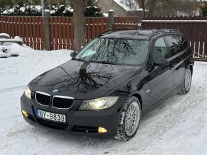Black BMW 320 2008 in Jekabpils, with an engine capacity of 2.00 L and mileage of 266 thousand km for 4599 €, photo  on AUTOMOTO.COM.LV