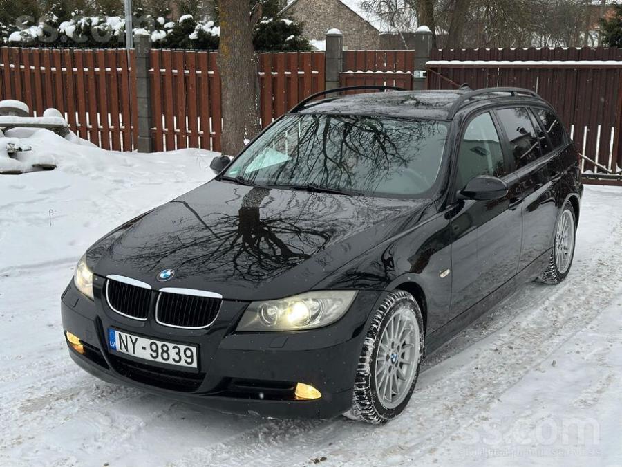 Melns BMW 320 2008 Jēkabpils, ar dzinēja tilpumu 2.00 L un nobraukumu 266 tūkst. km par 4599 €, foto 1 vietnē AUTOMOTO.COM.LV