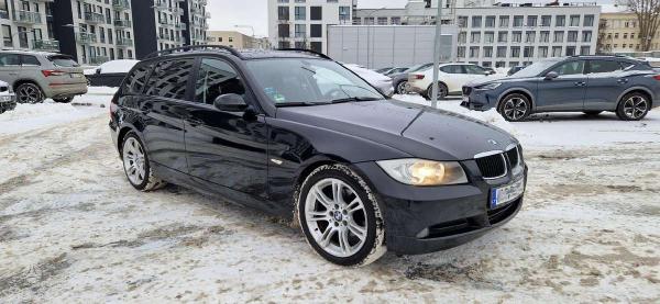 Melns BMW 320 2008 Viļņa, ar dzinēja tilpumu 2.00 L un nobraukumu 340 tūkst. km par 3750 €, foto 6 vietnē AUTOMOTO.COM.LV