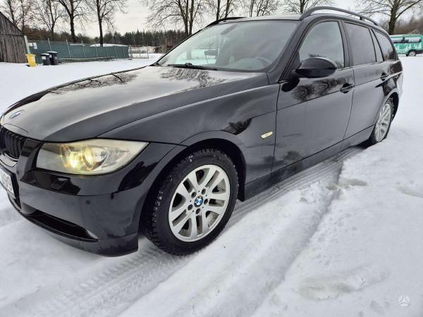Melns BMW 320 2008 Jurbarkas, ar dzinēja tilpumu 2.00 L un nobraukumu 314 tūkst. km par 3700 €, foto 1 vietnē AUTOMOTO.COM.LV