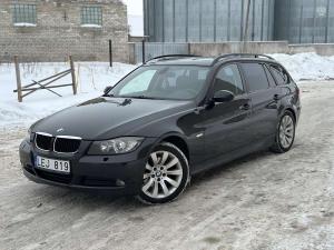 Melns BMW 320 2008 Ukmergė, ar dzinēja tilpumu 2.00 L un nobraukumu 375 tūkst. km par 2100 €, foto  vietnē AUTOMOTO.COM.LV