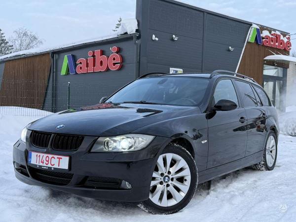 Melns BMW 320 2008 Raseiniai, ar dzinēja tilpumu 2.00 L un nobraukumu 309 tūkst. km par 3500 €, foto 1 vietnē AUTOMOTO.COM.LV