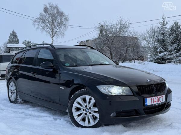Black BMW 320 2008 in Raseiniai, with an engine capacity of 2.00 L and mileage of 309 thousand km for 3500 €, photo 1 on AUTOMOTO.COM.LV