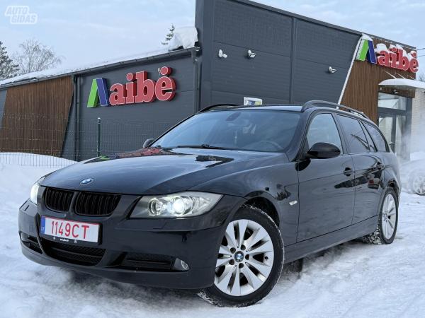 Black BMW 320 2008 in Raseiniai, with an engine capacity of 2.00 L and mileage of 309 thousand km for 3500 €, photo 2 on AUTOMOTO.COM.LV